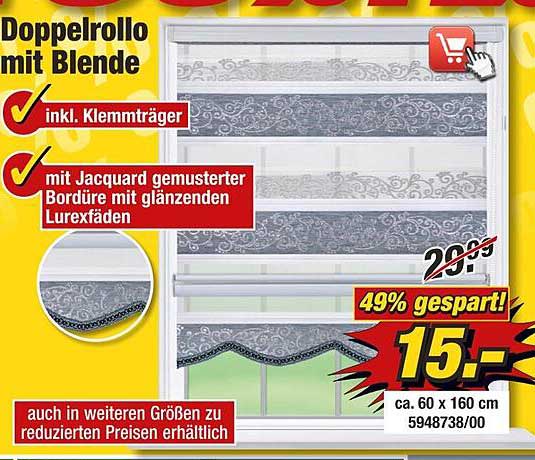 Faszinierend Poco Doppelrollo Angebot Fotos