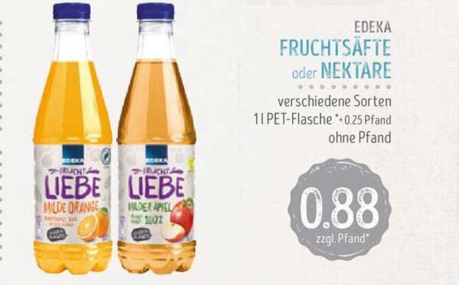 Edeka Fruchtsäfte Oder Nektare Angebot bei Edeka Struve - 1Prospekte.de