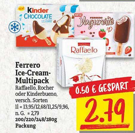 Ferrero Ice-cream-multipack Angebot bei NP Discount - 1Prospekte.de