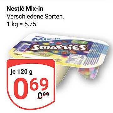 Nestlé Mix-in Angebot bei Globus - 1Prospekte.de