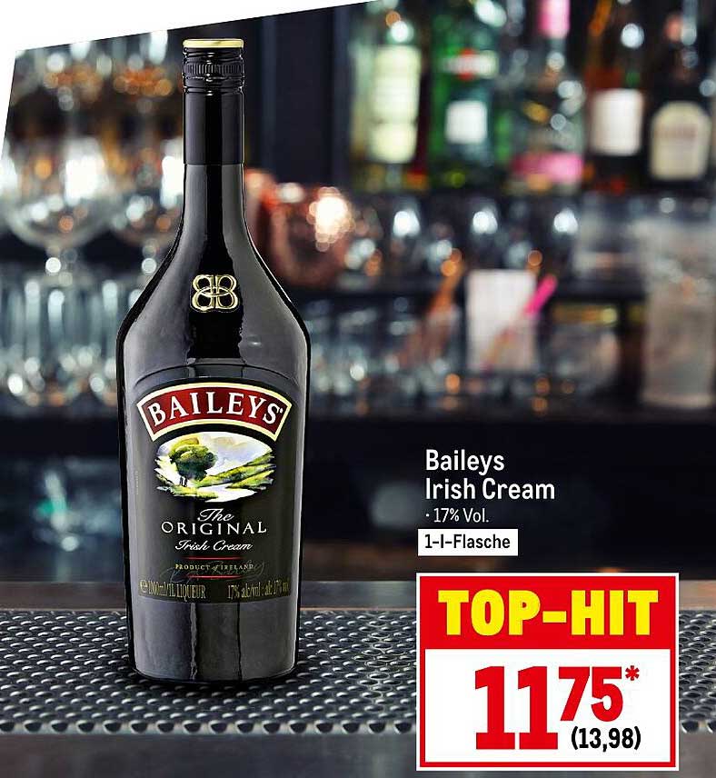 Baileys Irish Cream Angebot bei METRO - 1Prospekte.de
