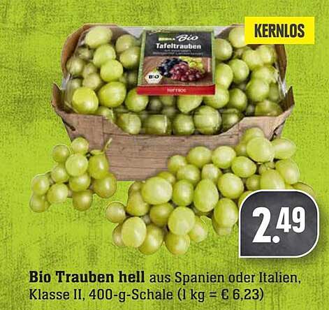 Bio Trauben Hell Angebot bei EDEKA