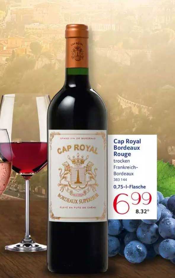 Cap Royal Bordeaux Rouge Angebot bei Selgros - 1Prospekte.de
