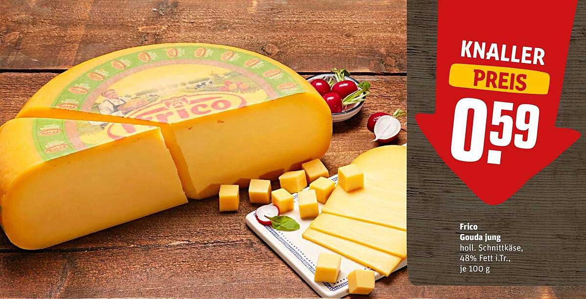 Frico Gouda Jung Angebot bei REWE - 1Prospekte.de