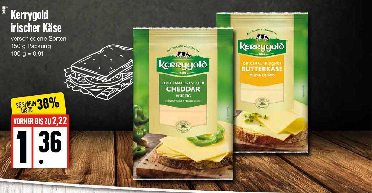 Kerrygold Irischer Käse Angebot bei EDEKA - 1Prospekte.de