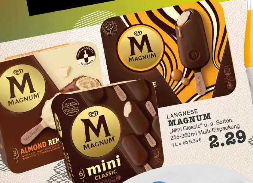 Langnese Magnum Mini Classic Angebot bei Edeka Zurheide - 1Prospekte.de