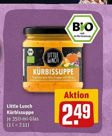 Little Lunch Kürbissuppe Angebot bei REWE - 1Prospekte.de