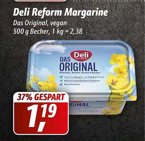 Deli Reform Margarine Angebot bei Simmel - 1Prospekte.de