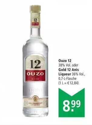 Ouzo 12 Oder Gold 12 Anis Liqueur Angebot bei Marktkauf - 1Prospekte.de