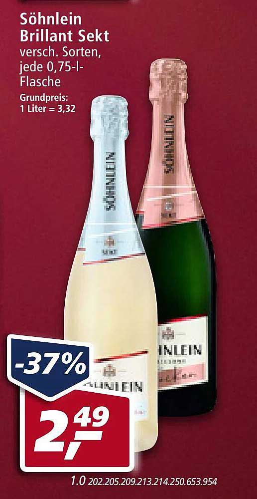 Söhnlein Brillant Sekt Angebot bei Real