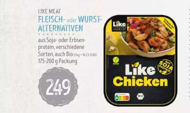 Like Meat Fleisch- Oder Wurst-alternativen Angebot bei Edeka Struve