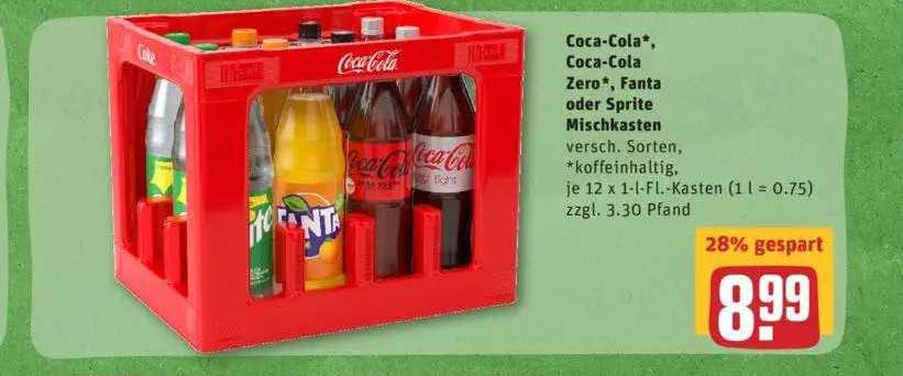 Erstaunlich Cola Kiste Angebot Rewe Bild
