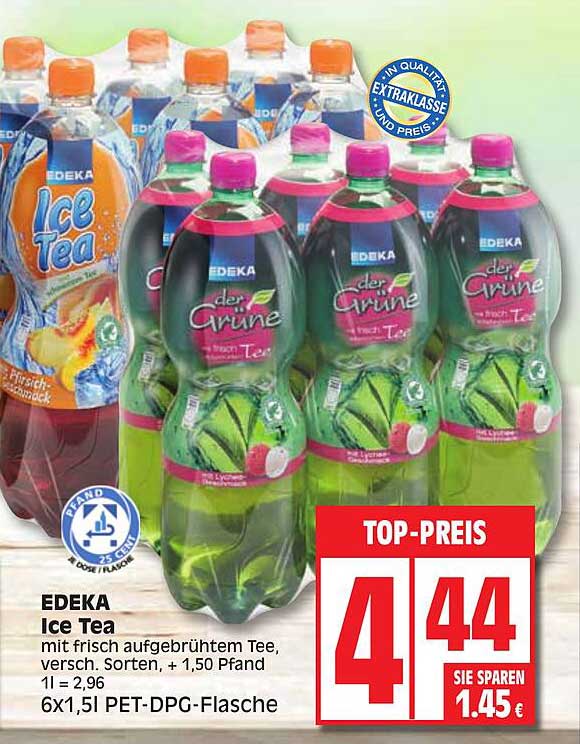 Edeka Ice Tea Angebot bei EDEKA - 1Prospekte.de