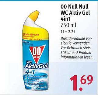 00 Null Null Wc Aktiv 4in1 Angebot bei ROSSMANN - 1Prospekte.de