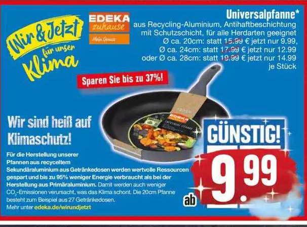 Edeka Zuhause Universalpfanne Angebot bei EDEKA - 1Prospekte.de
