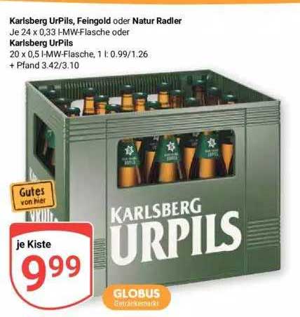 Karlsberg Urpils, Feingold Oder Natur Radler Oder Karlsberg Ur-pils ...
