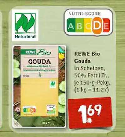 Rewe Bio Gouda Angebot bei Nahkauf - 1Prospekte.de