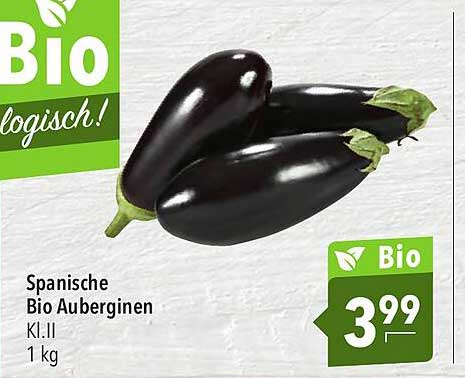 Spanische Bio Auberginen Angebot bei CITTI Markt - 1Prospekte.de