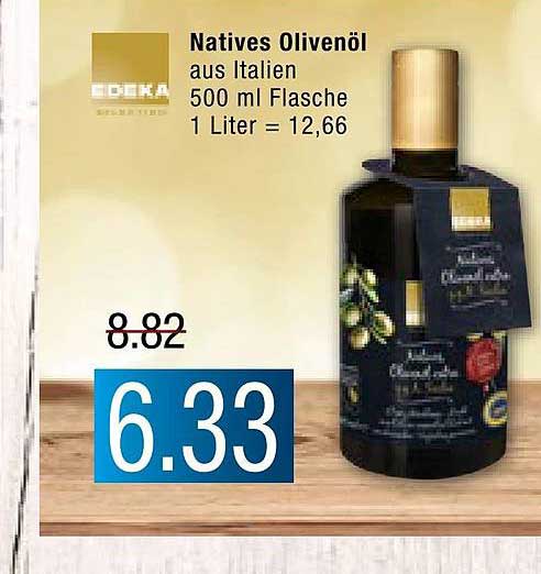 Edeka Natives Olivenöl Angebot bei Marktkauf - 1Prospekte.de