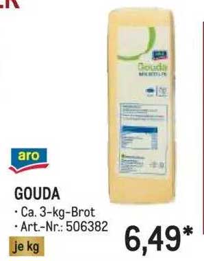 Aro Gouda Angebot bei METRO - 1Prospekte.de