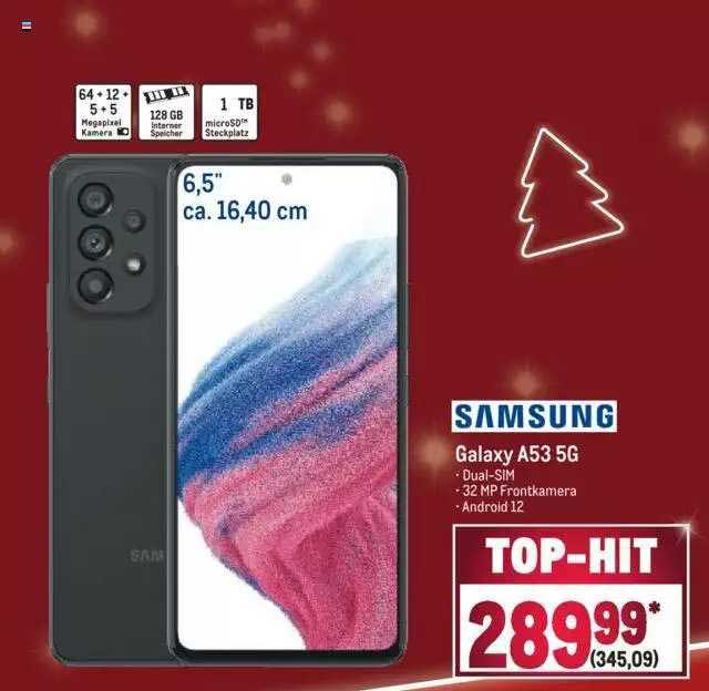 Samsung Galaxy A53 5g Angebot Bei Metro 1prospekte De