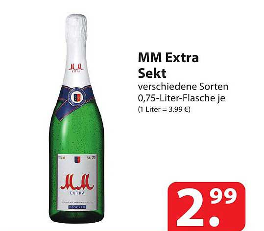 Mm Extra Sekt Verschiedene Sorten Angebot bei Famila - 1Prospekte.de