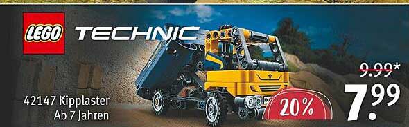 Lego Technic 42147 Kipplaster Angebot bei ROSSMANN - 1Prospekte.de