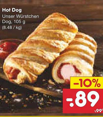 Hot Dog Angebot bei Netto Marken-Discount - 1Prospekte.de