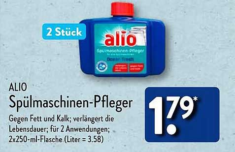 Alio Spülmaschinen-pfleger Angebot bei ALDI Nord - 1Prospekte.de