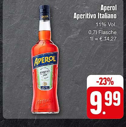 Aperol Aperitivo Italiano Angebot bei EDEKA - 1Prospekte.de