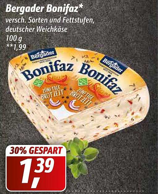 Bergader Bonifaz Angebot bei Simmel - 1Prospekte.de