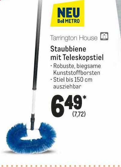 Tarrington House Staubbiene Mit Teleskopstiel Angebot bei METRO ...