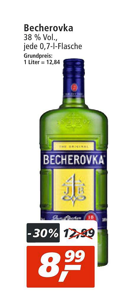 Becherovka Angebot bei Real - 1Prospekte.de
