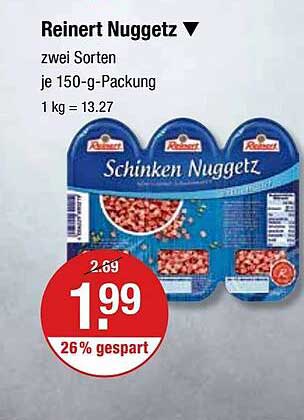Reinert Nuggetz Angebot bei V-Markt - 1Prospekte.de
