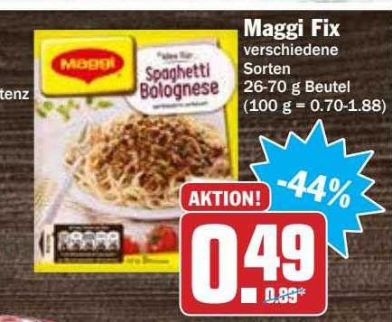 Maggi Fix Angebot bei Hit - 1Prospekte.de
