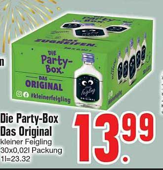 Die Party-box Das Original Angebot bei EDEKA - 1Prospekte.de