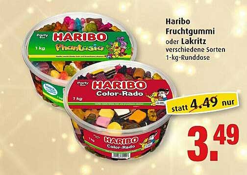 Haribo Fruchtgummi Oder Lakritz Angebot bei Markant - 1Prospekte.de