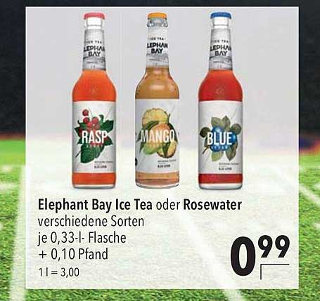 Elephant Bay Ice Tea Oder Rosewater Angebot bei CITTI Markt - 1Prospekte.de