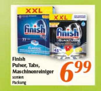 Finish Pulver, Tabs Maschinenreiniger Angebot bei Inkoop - 1Prospekte.de