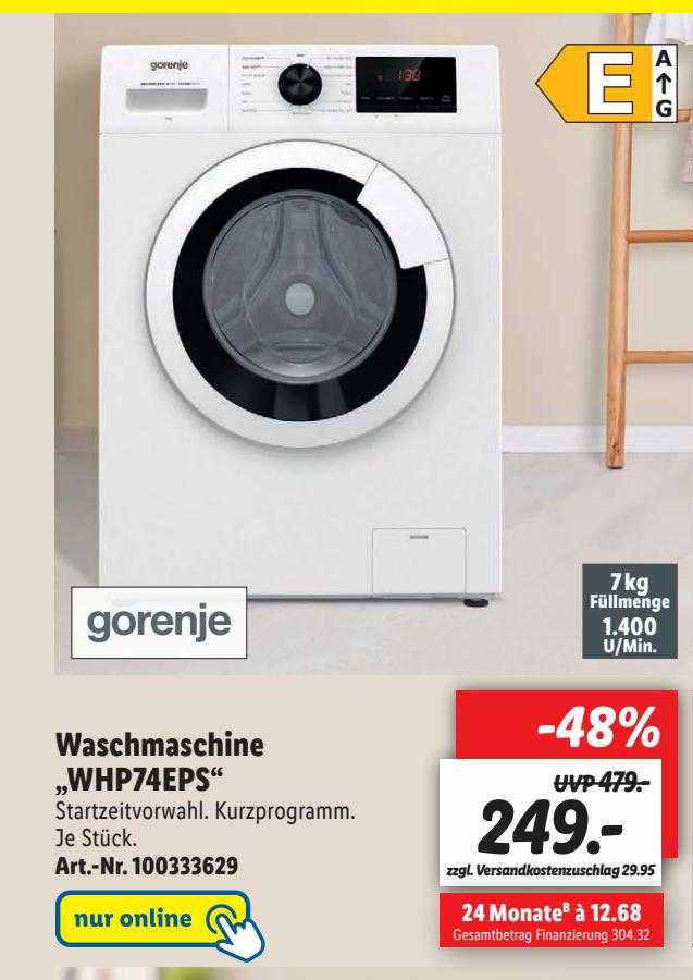 Waschmachine Angebot bei Lidl - 1Prospekte.de