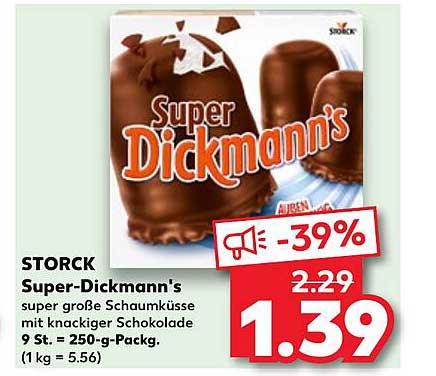 Storck Super-dickmann's Angebot bei Kaufland - 1Prospekte.de