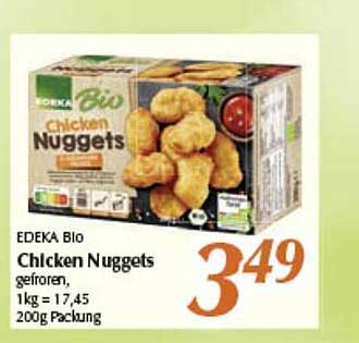 Edeka Bio Chicken Nuggets Angebot bei Inkoop