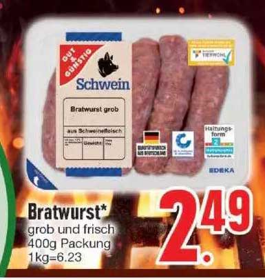 Gut & Günstig Bratwurst Angebot bei EDEKA