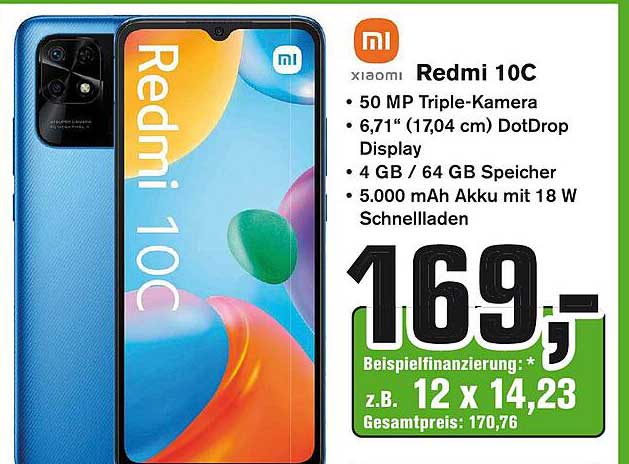 Redmi 10c Angebot bei Alphatecc - 1Prospekte.de