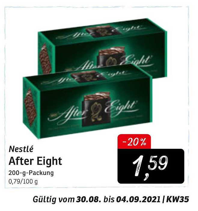 Nestlé After Eight Angebot bei KONSUM