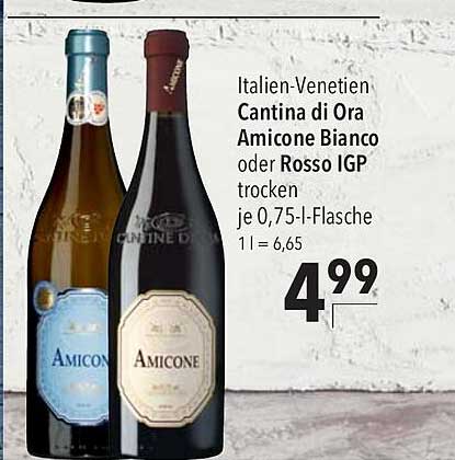 Cantina Di Ora Amicone Bianco Oder Rosso Igp Angebot bei CITTI Markt ...
