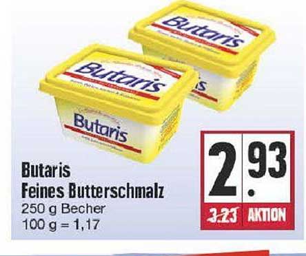 Butaris Feines Butterschmalz Angebot bei EDEKA - 1Prospekte.de