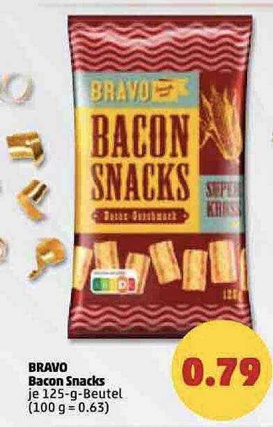 Bravo Bacon Snacks Angebot bei Penny - 1Prospekte.de