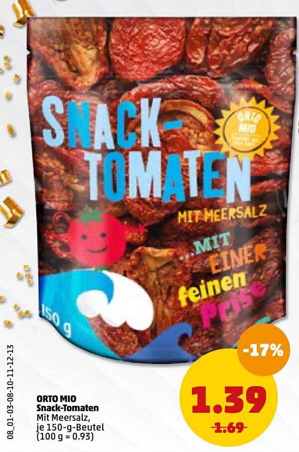 Orto Mio Snack-tomaten Angebot bei Penny - 1Prospekte.de
