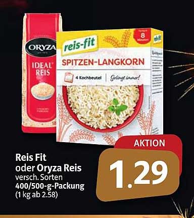 Reis Fit Oder Oryza Reis Angebot bei Markant - 1Prospekte.de